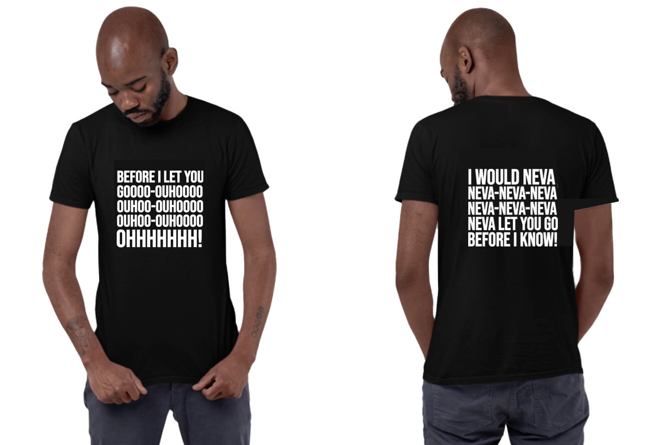 Soulful T-shirt, MAZE, Frankie Beverly, Before I Let Go, Black T-shirt ...