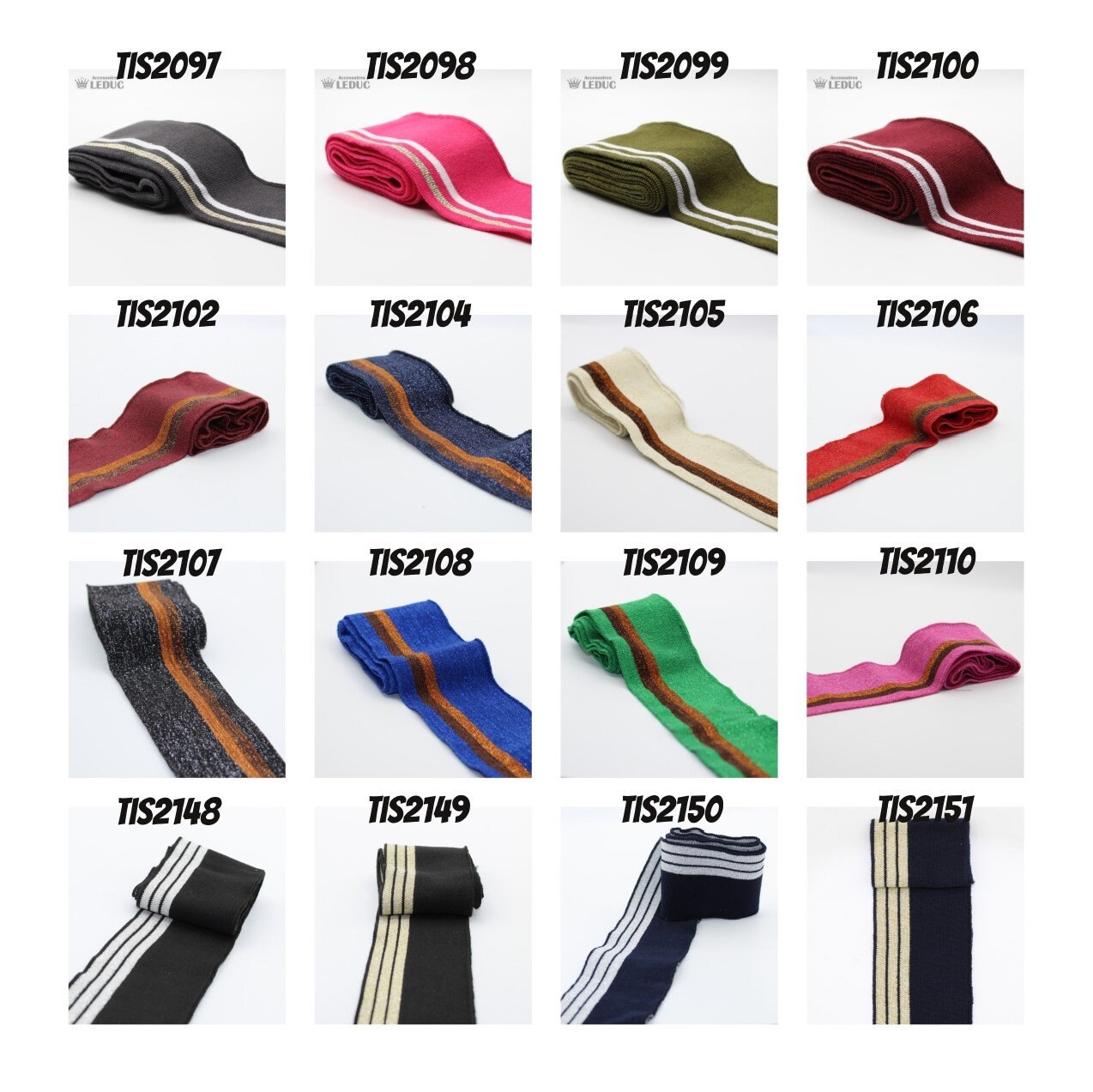 Ribbing cuff 2 of 10 Pieces 6x110cm | Etsy