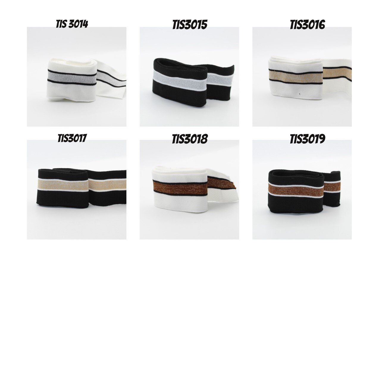 Ribbing cuff 2 of 10 Pieces 6x110cm | Etsy