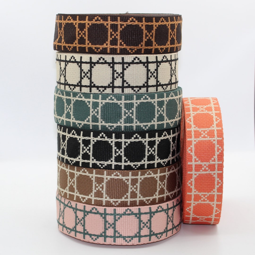 5 Meters of Strap With Octagon Pattern Luxury Line Sober Geometric 38mm ...