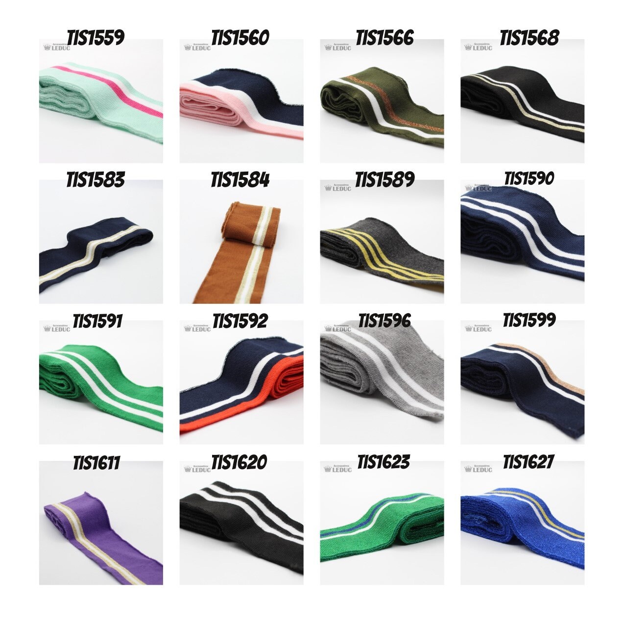 Ribbing cuff 2 of 10 Pieces 6x110cm | Etsy