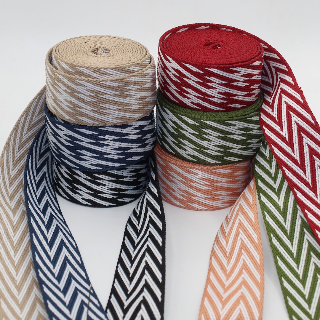 5 Meters Zig Zag Webbing Lightning Strap Bag Strap Bag - Etsy