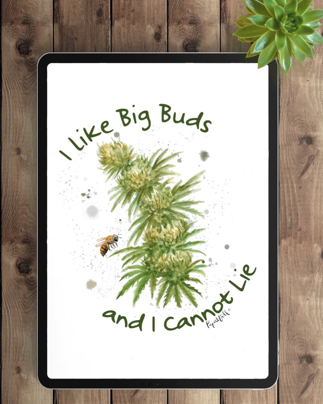 I like big buds and I cannot lie cannabis sticker cannabis | Etsy