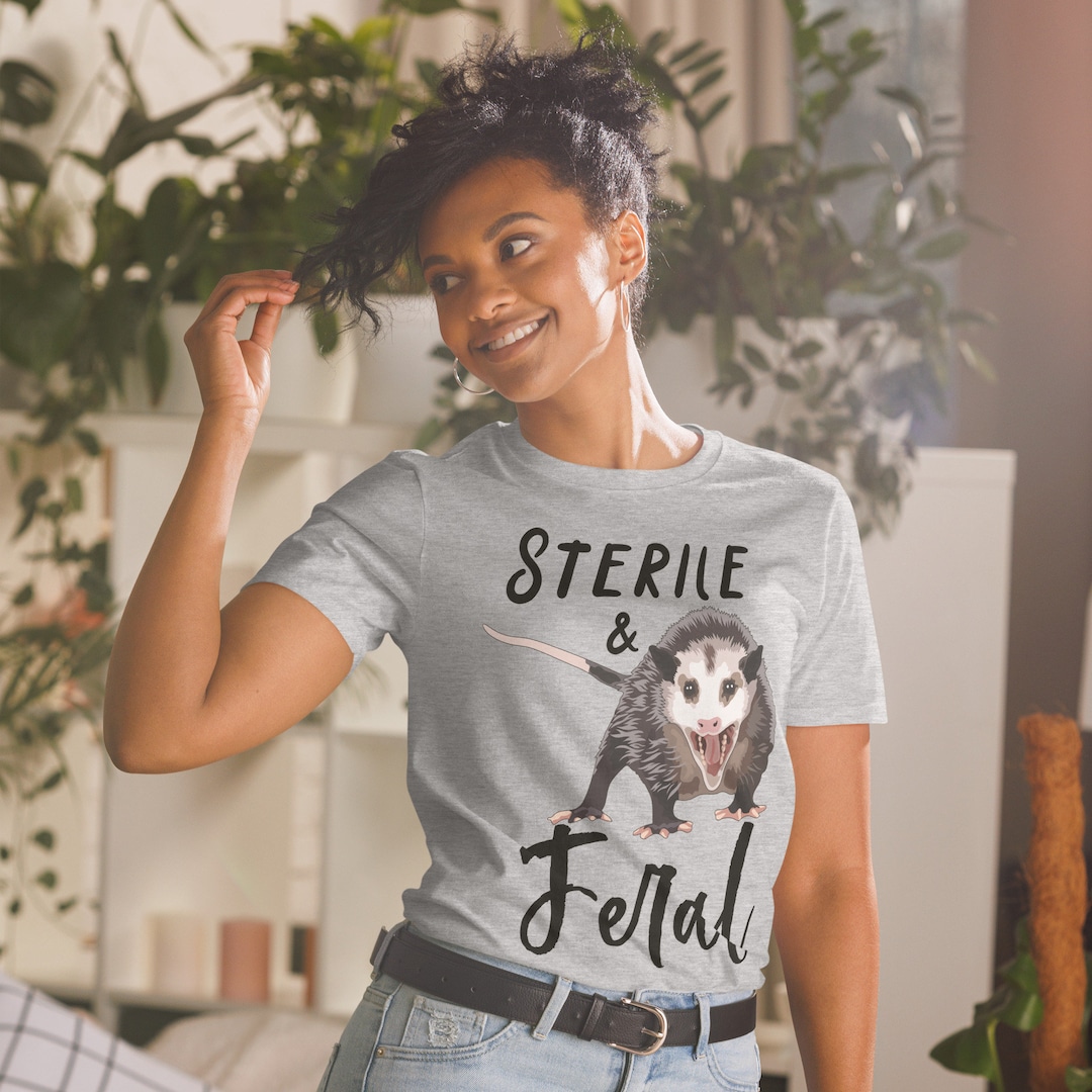 Sterile & Feral Ring-spun Tee - Etsy