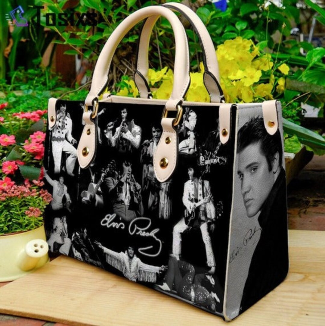 Elvis Presley Leather Handbag,elvis Presley Handbag,elvis Presley ...