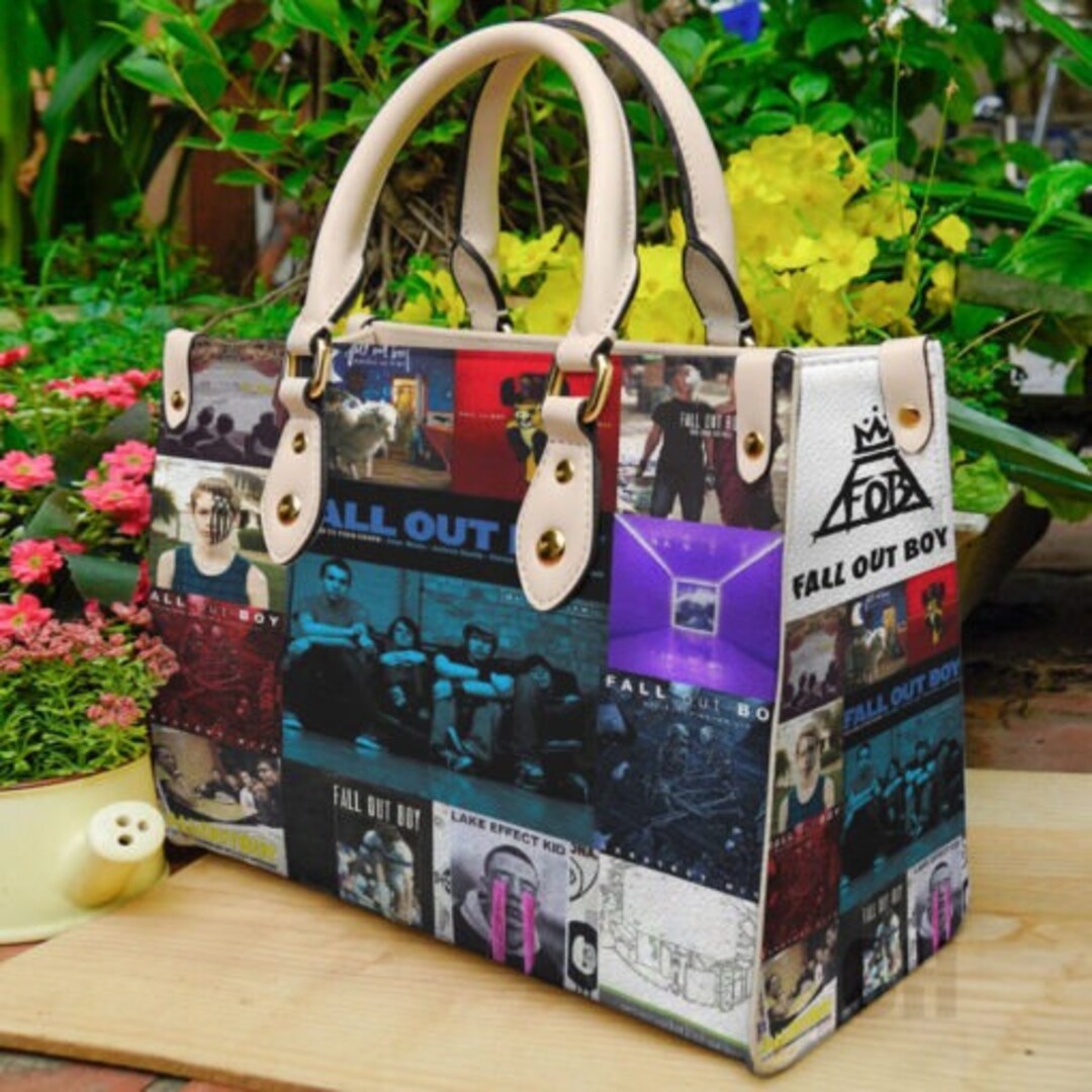 Fall Out Boy Handbag,fall Out Boy 90s Vintage Bag,tour Music Bag,music ...