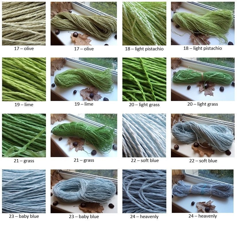 Yarn Raffia Natural Yarn 50g 100% Cellulose Yarn Natural - Etsy