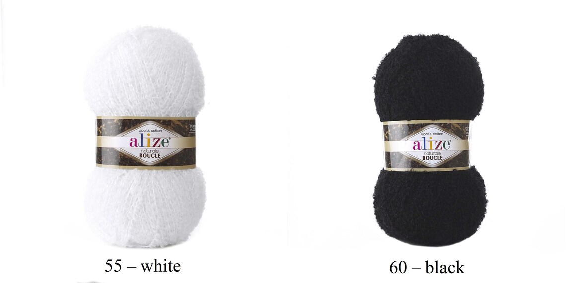 Yarn Alize Naturale Boucle Yarn Boucle Wool Thread Boucle String Ratine ...