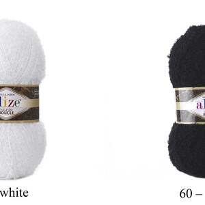 Yarn Alize Naturale Boucle Yarn Boucle Wool Thread Boucle String Ratine ...