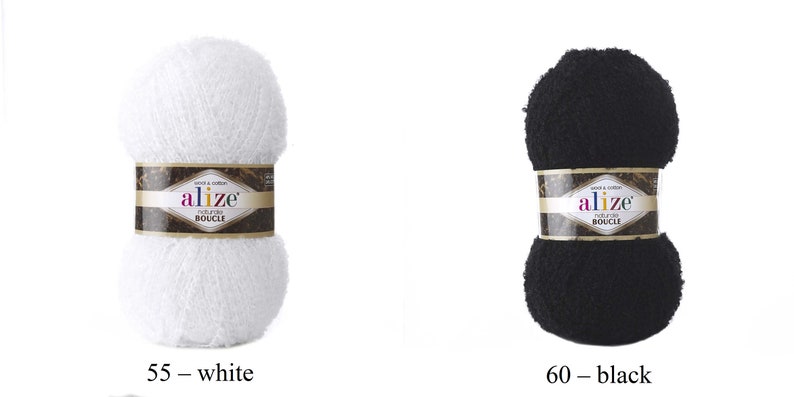 Yarn Alize Naturale Boucle Yarn Boucle Wool Thread Boucle String Ratine ...