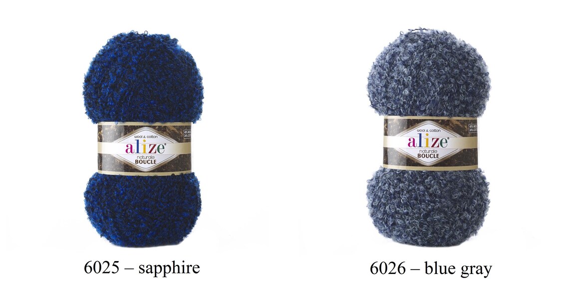 Yarn Alize Naturale Boucle Yarn Boucle Wool Thread Boucle String Ratine ...