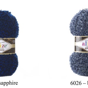 Yarn Alize Naturale Boucle Yarn Boucle Wool Thread Boucle String Ratine ...