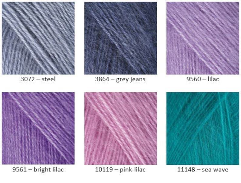 Yarn Yarnart Angora De Luxe Mohair Yarn Angora Yarn Wool Blend - Etsy
