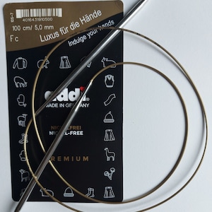 Circular Needles Addi Knitting Tools Knitting Accessories - Etsy