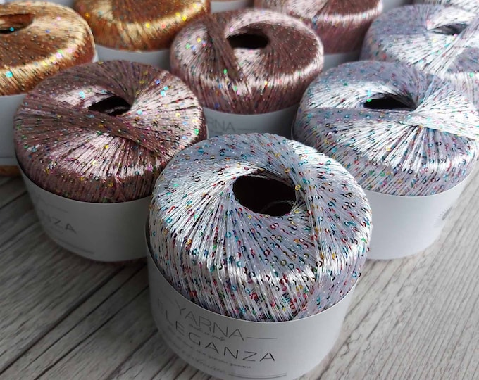Yarn Eleganza Yarn Payette Yarn Sequin Yarn Payette Sequin Yarn Beads ...