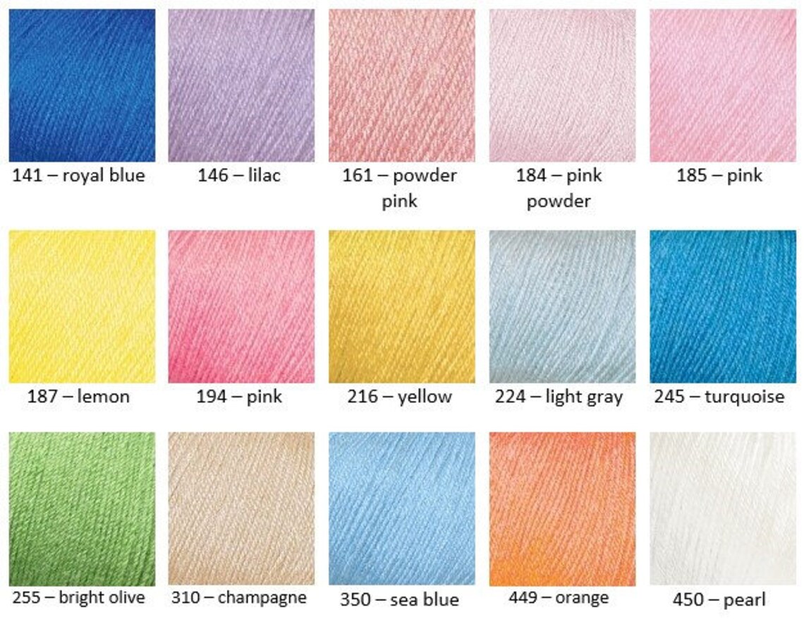 Yarn Alize Baby Wool Yarn Baby Yarn Children's Yarn Bamboo - Etsy