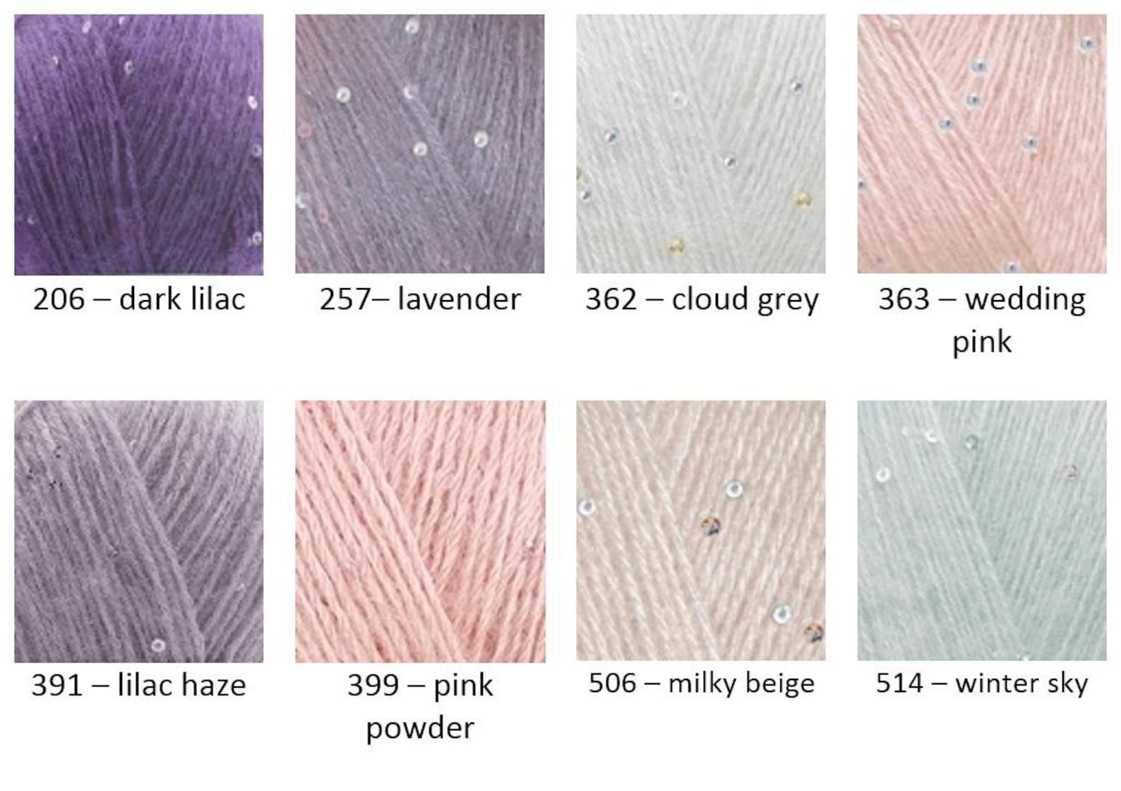 Yarn Alize Angora Gold Star Payette Yarn Sequins Yarn Payette - Etsy Canada