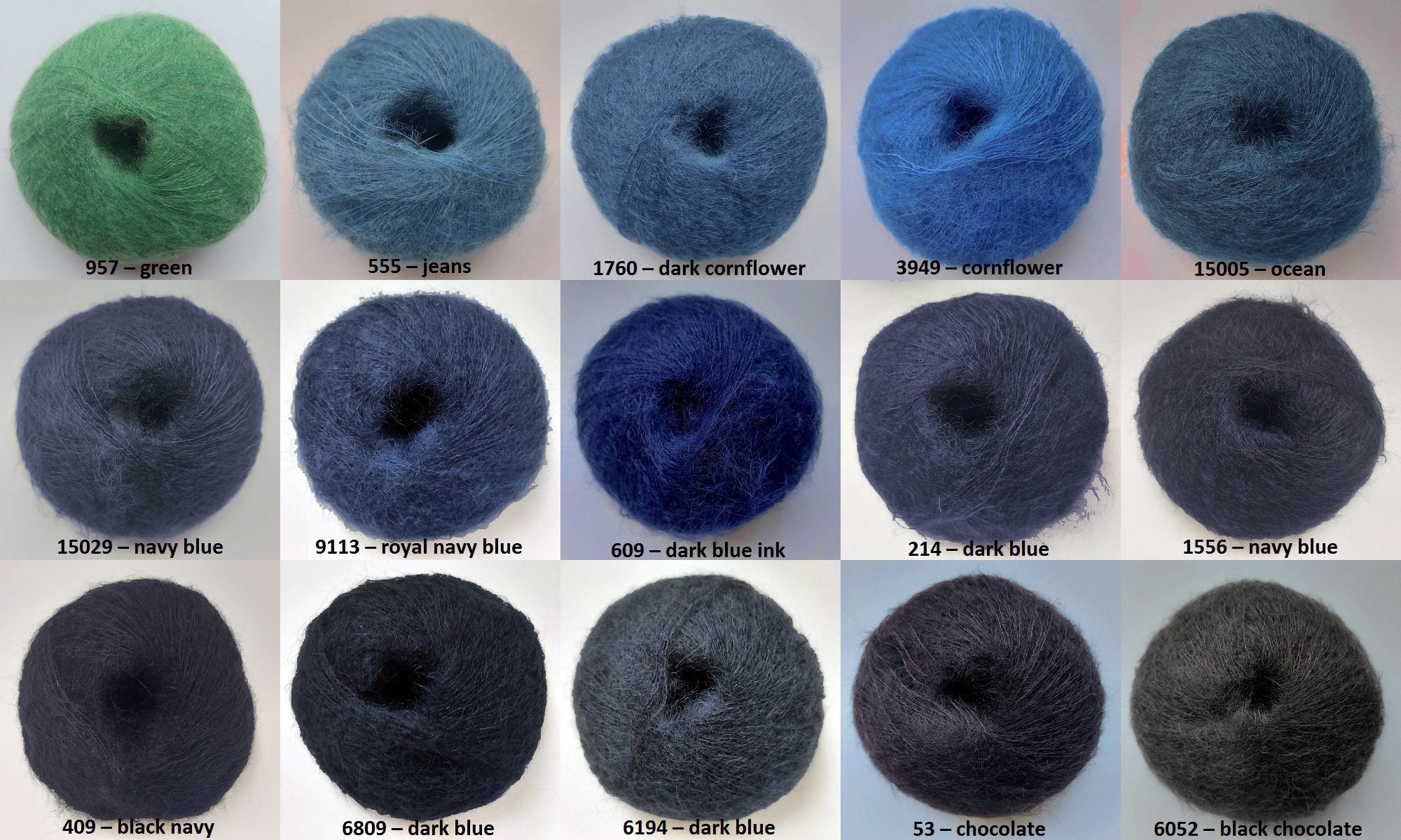 Mohair Yarn Super Royal Yarn кid Mohair Yarn Wool Blend Yarn - Etsy