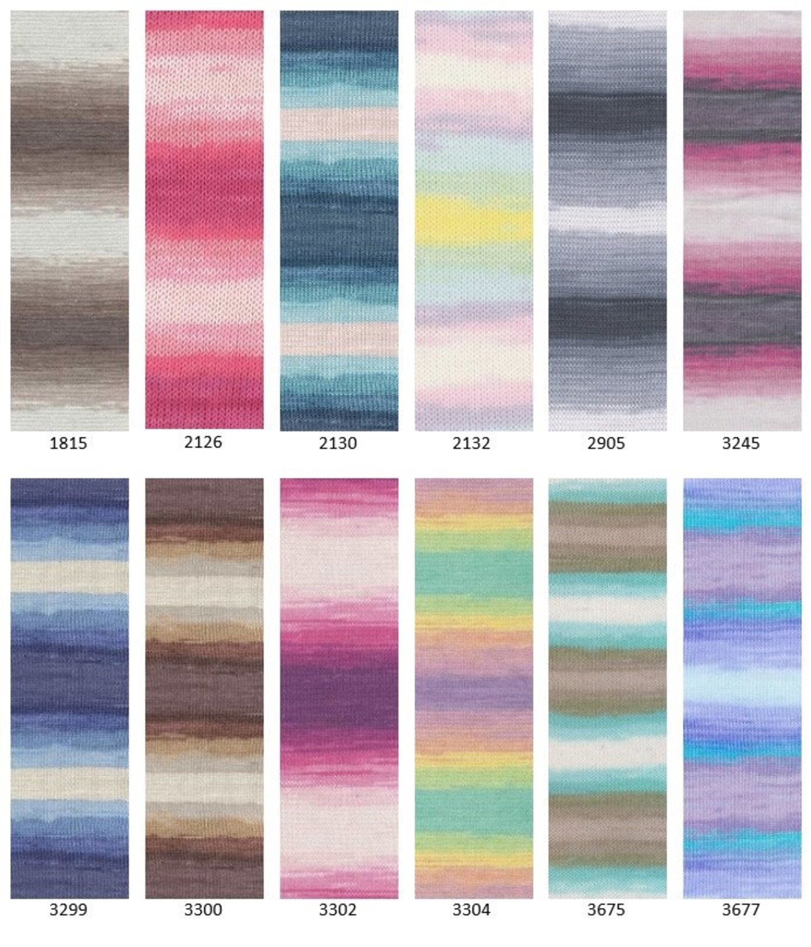 Yarn Alize Miss Batik Yarn Cotton Yarn 100% Mercerized Cotton - Etsy