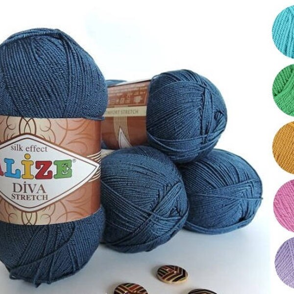 Alize Diva Stretch - Etsy