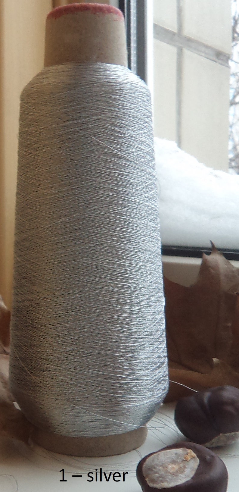 Metallized thread embroidery yarn metallic embroidery lurex | Etsy