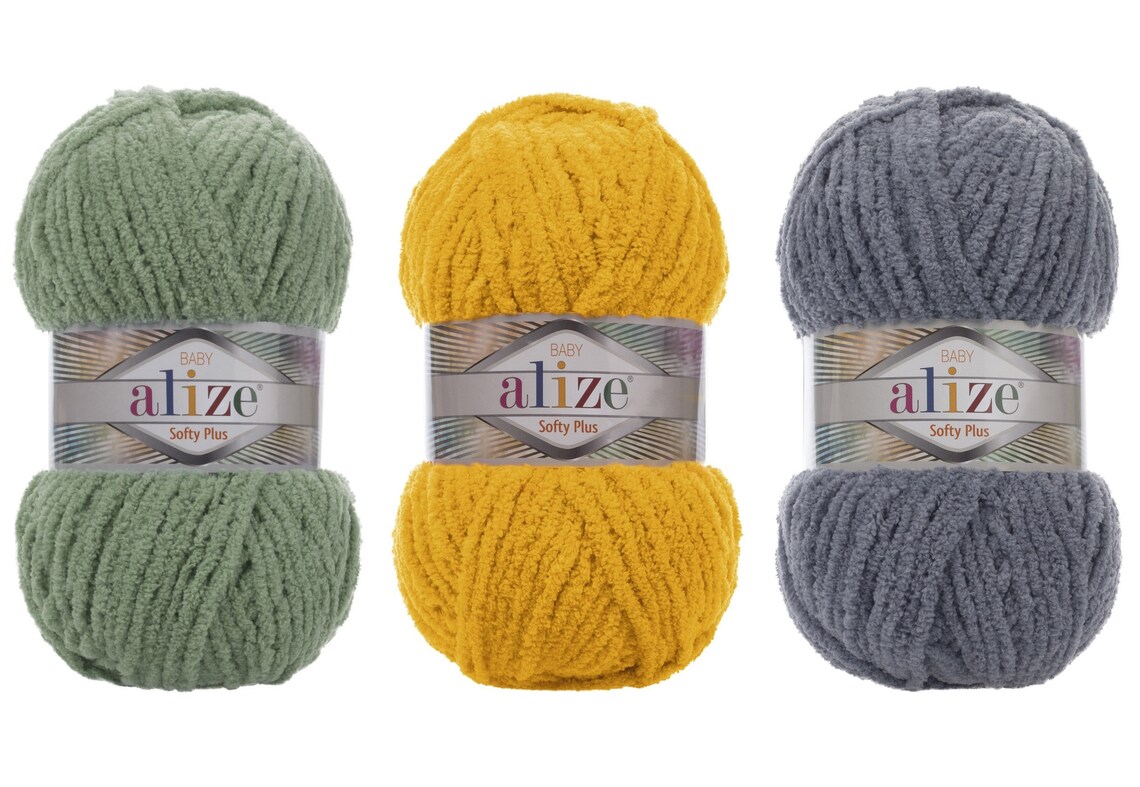 Yarn Alize Softy Plus 100g Yarn Bebe Yarn Baby Yarn Children's Yarn 100 ...