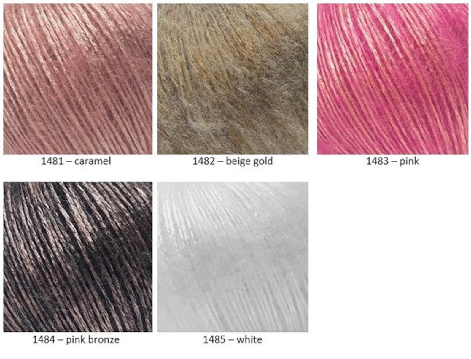 Yarn Gazzal Tango Yarn Gazzal Rock 'n' Roll Yarn Brocade Yarn Metallic ...