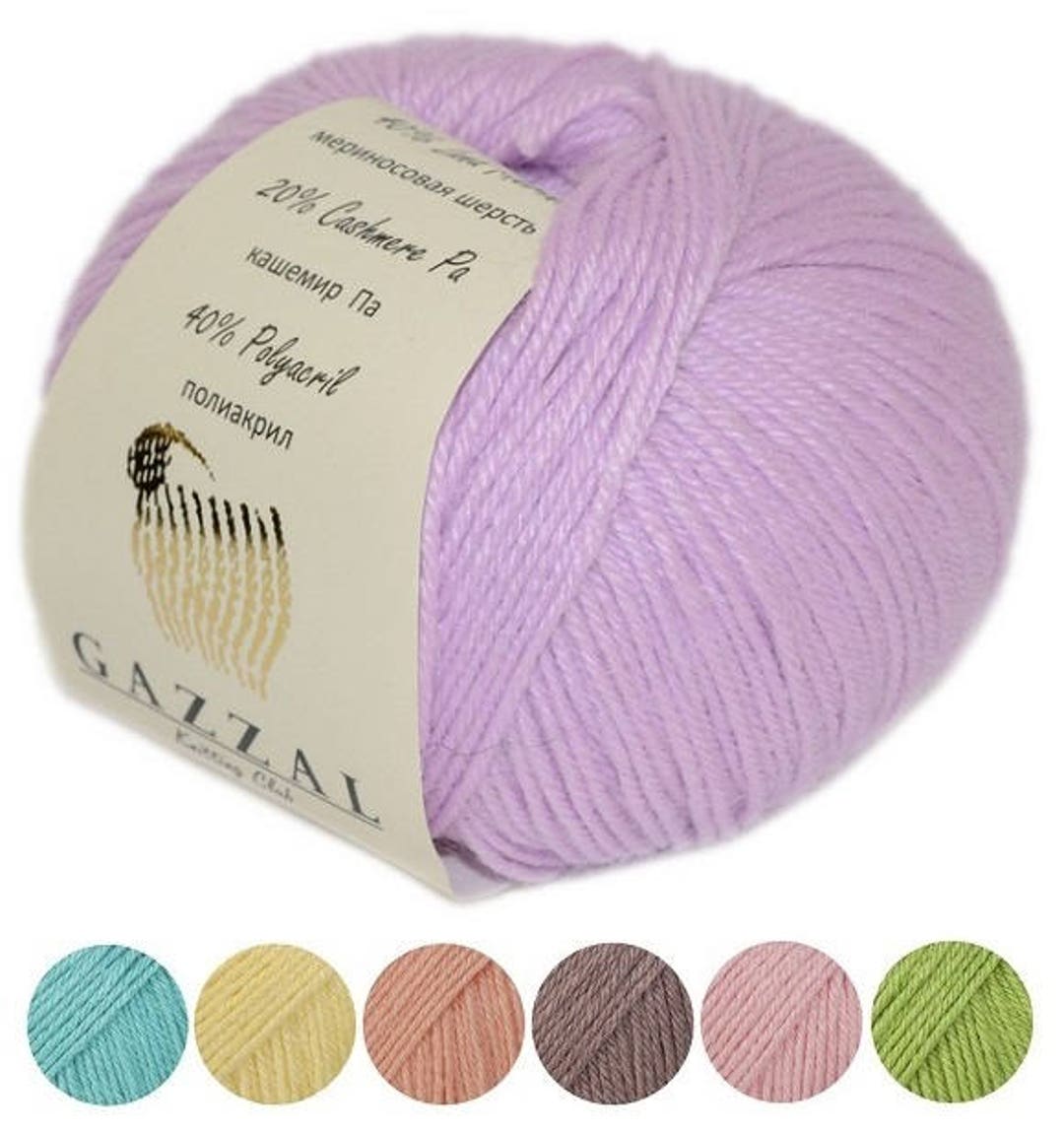 Yarn Gazzal Baby Wool Yarn Baby Yarn Merino Wool Yarn Children's Yarn ...