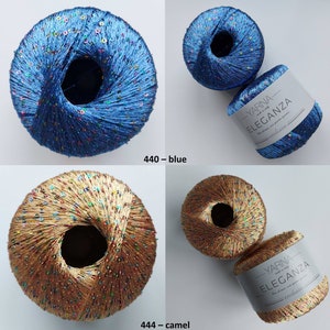 Yarn Eleganza Yarn Payette Yarn Sequin Yarn Payette Sequin Yarn Beads ...
