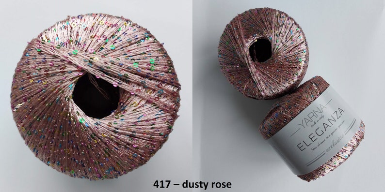 Yarn Eleganza Yarn Payette Yarn Sequin Yarn Payette Sequin Yarn Beads ...