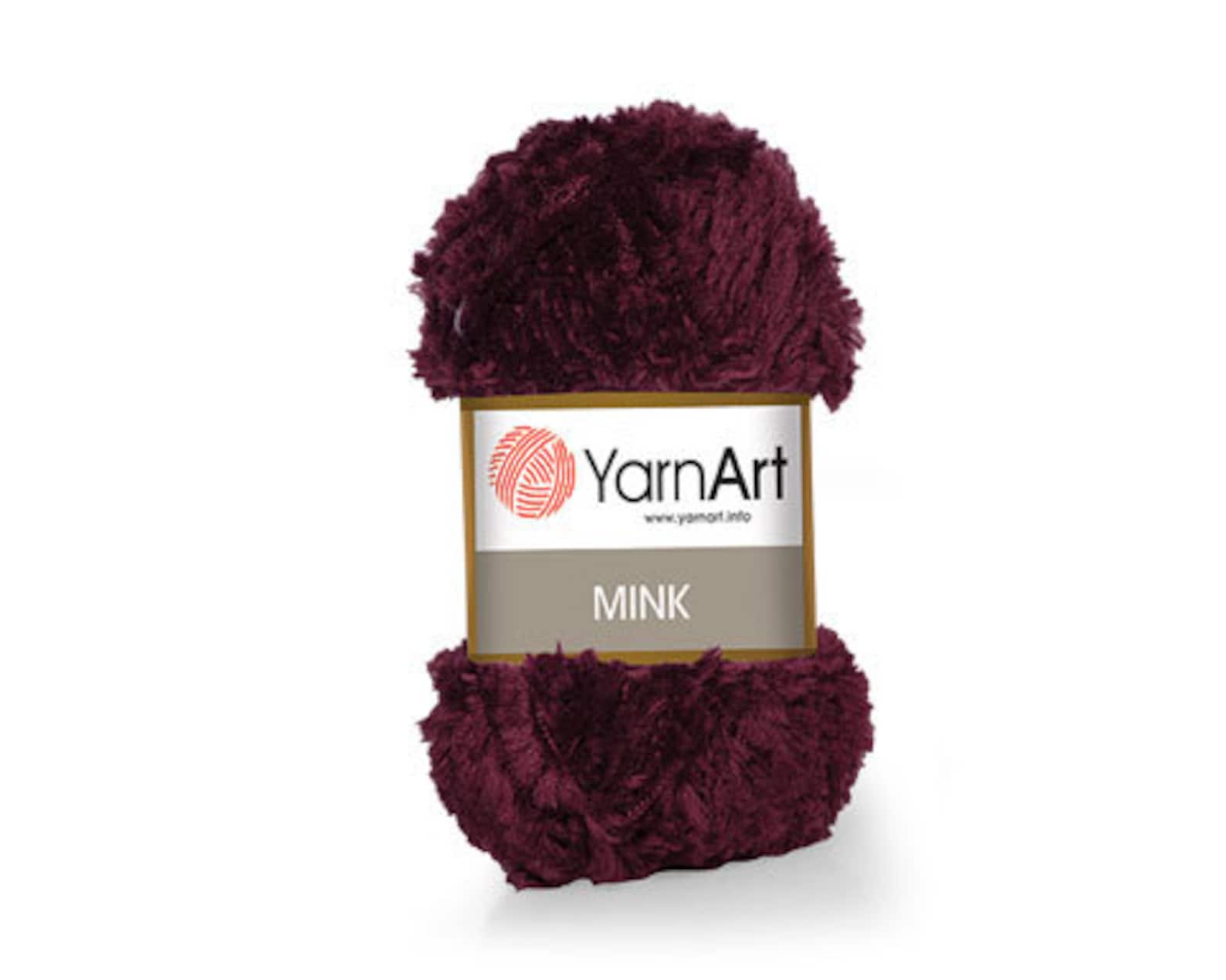 Yarn Yarnart Mink Yarn Faux Fur Yarn Long Eyelash Yarn Fun Fur - Etsy