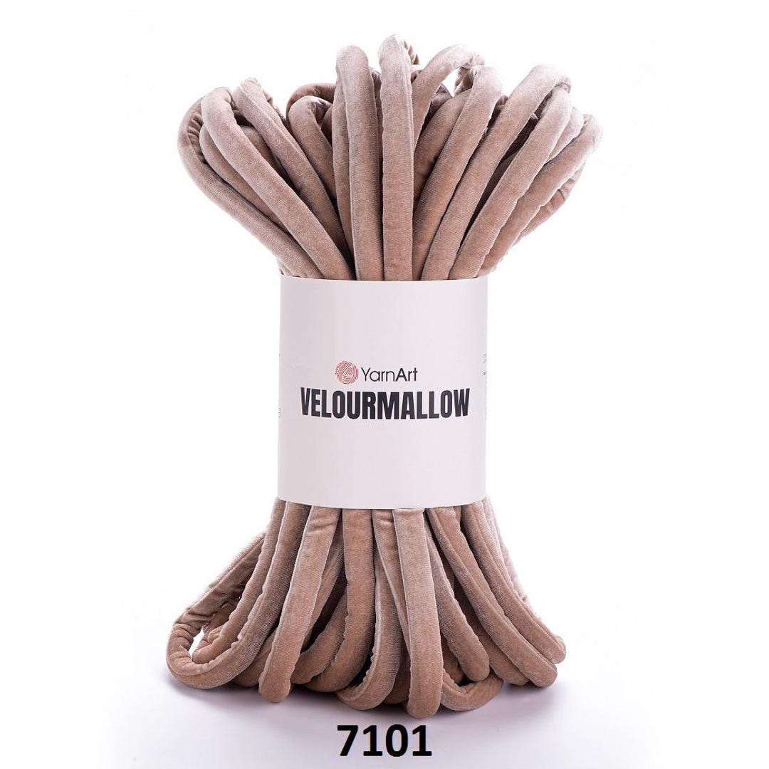 Yarn Velourmallow Yarnart Yarn Plush сord Bulky Plush Yarn Velour Yarn ...