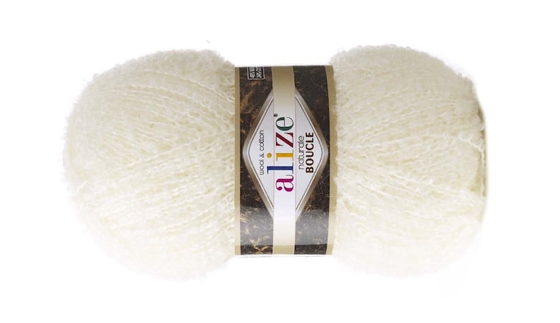 Yarn Alize Naturale Boucle Yarn Boucle Wool Thread Boucle String Ratine ...