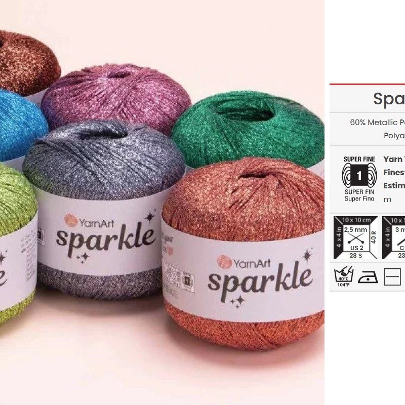 Sparkle Yarn - Etsy