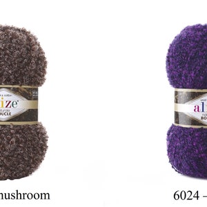 Yarn Alize Naturale Boucle Yarn Boucle Wool Thread Boucle String Ratine ...