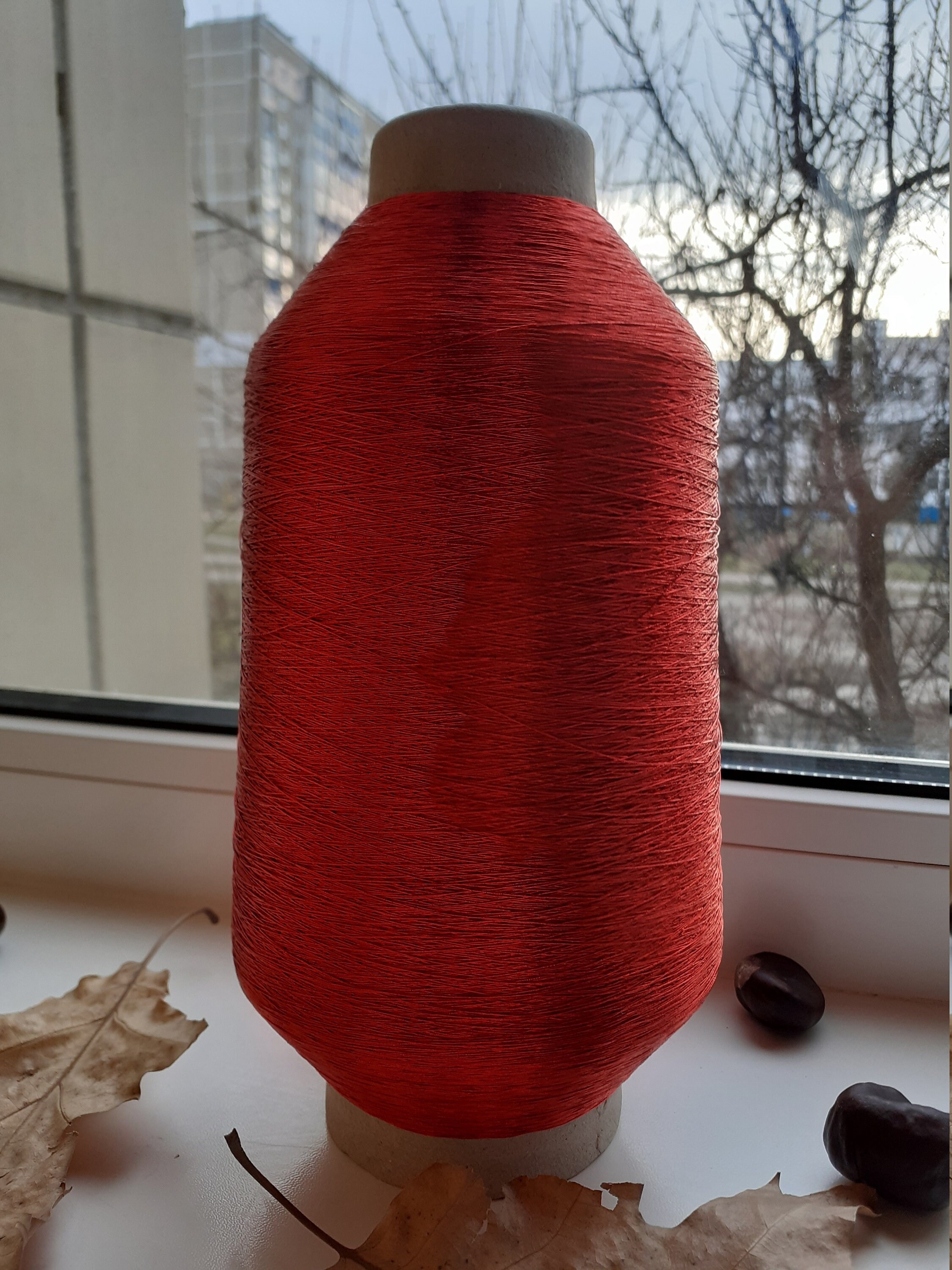 Red metallic yarn 500g red metallized yarn glitter yarn lurex | Etsy