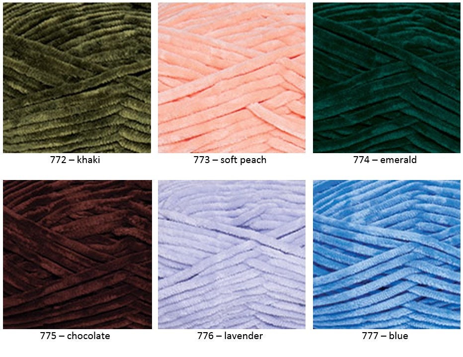 Yarn Yarnart Dolce Velours Yarn Plush Yarn Velvet Yarn Terry - Etsy