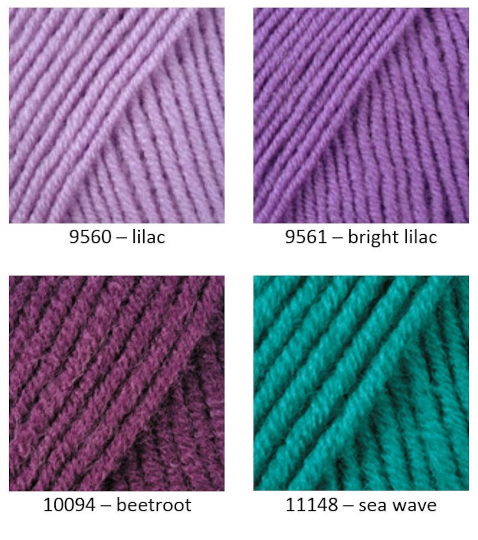 Yarn Merino De Luxe 50 Yarn Merino Wool Yarn Merino Wool Blend - Etsy