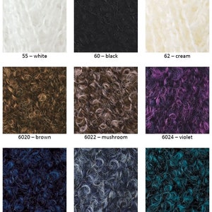 Yarn Alize Naturale Boucle Yarn Boucle Wool Thread Boucle String Ratine ...