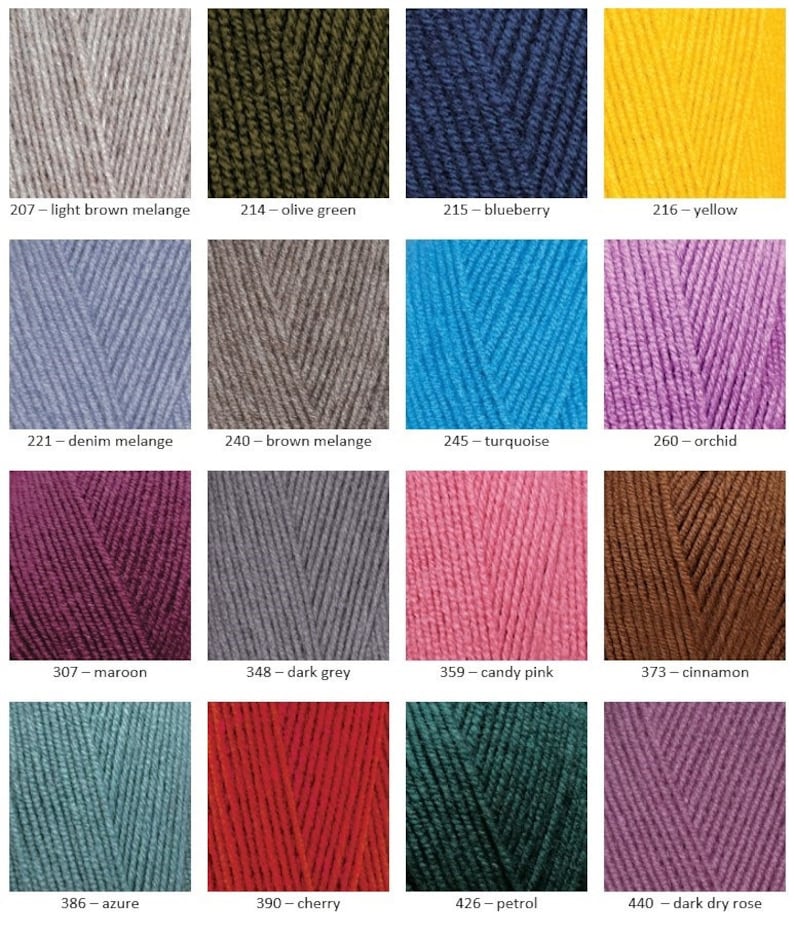 Yarn Alize Lana Gold 800 Yarn Alize Lanagold 800 Yarn Wool - Etsy