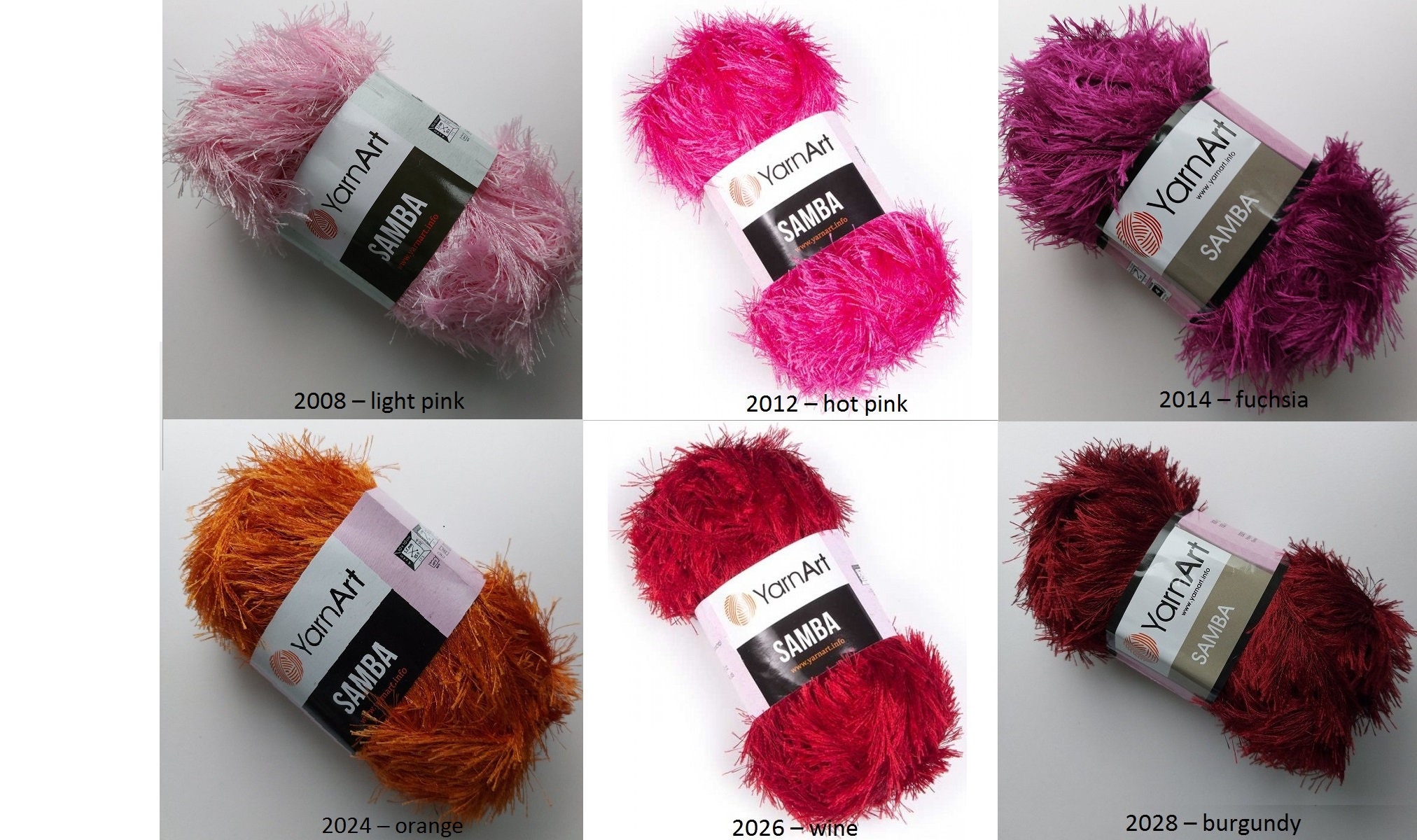 Yarn Yarnart Samba Yarn Faux Fur Yarn Long Eyelash Yarn Fun Fur Yarn ...