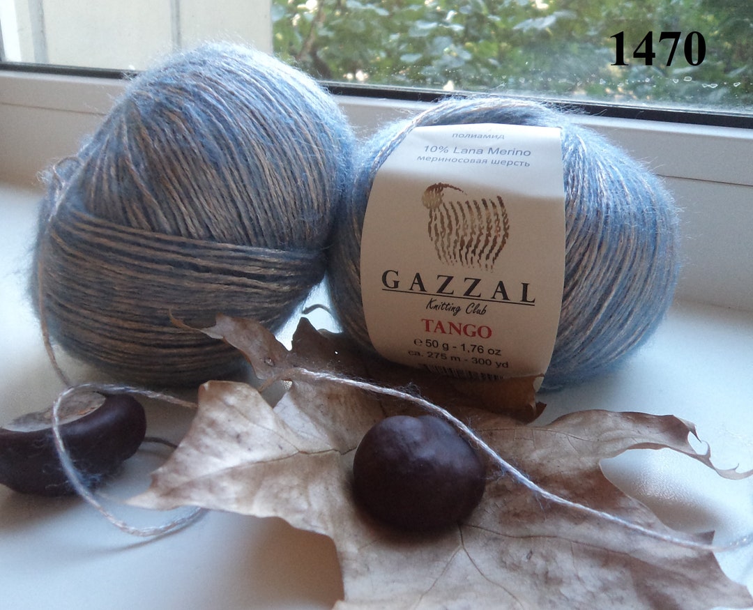 Yarn Gazzal Tango Yarn Gazzal Rock 'n' Roll Yarn Brocade Yarn Metallic ...