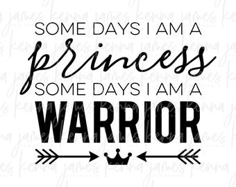 Princess and warrior | Etsy