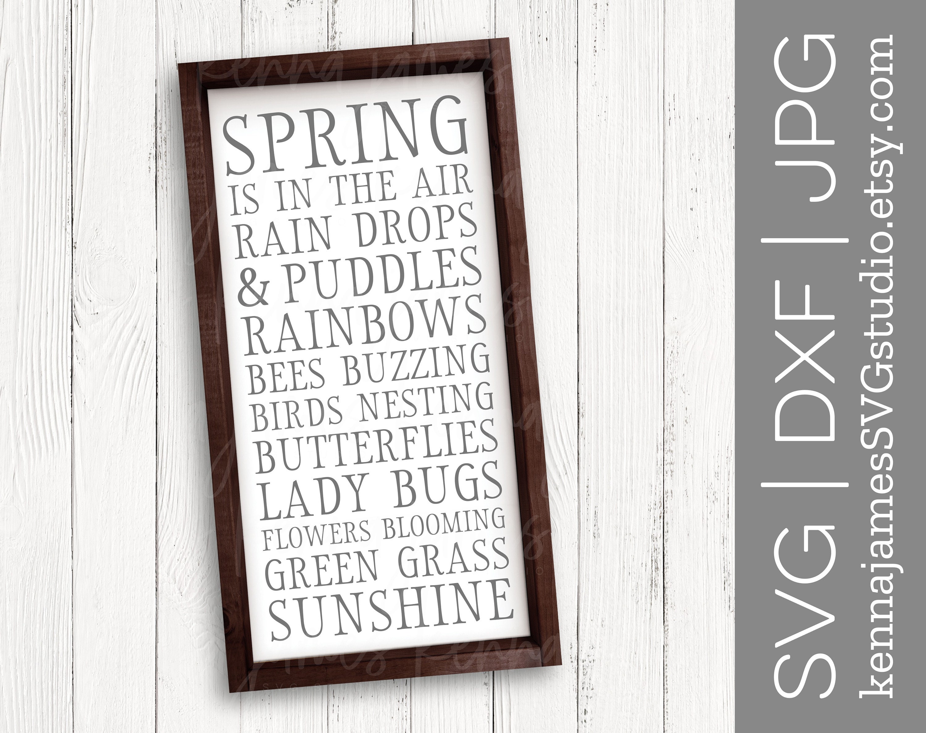 Spring Svg Hello Spring Svg Welcome Spring Svg Easter | Etsy