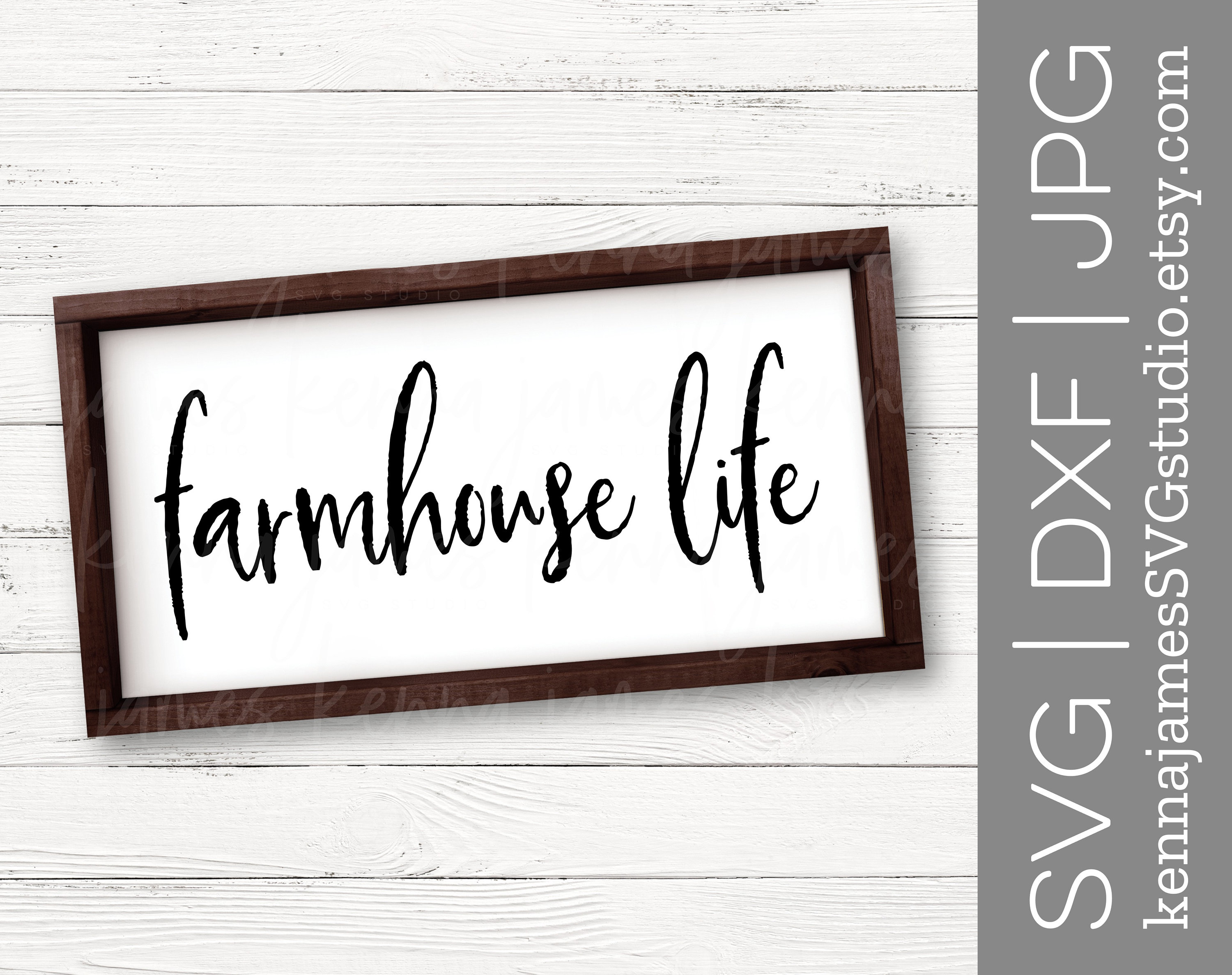 Farmhouse Life svg Farmhouse svg Farmhouse Style svg SVG | Etsy