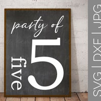 Party of 5 - Etsy