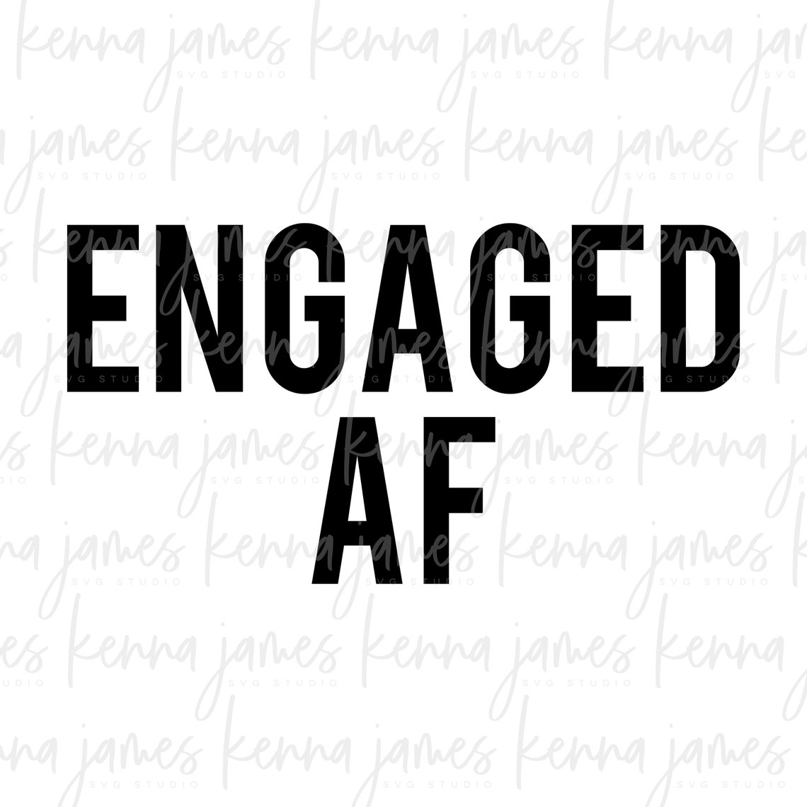 Engaged AF Svg Engaged Svg Couple Svg Unisex Svg SVG | Etsy