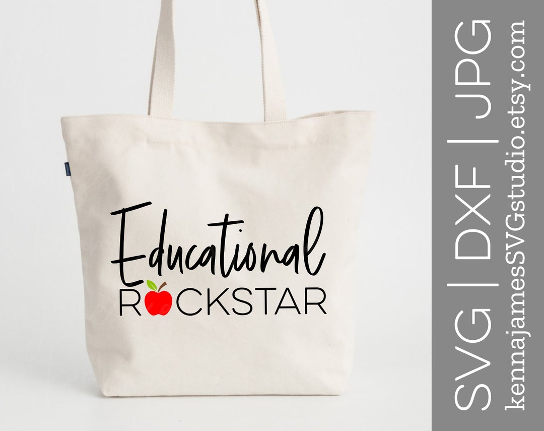 Educational Rockstar Svg | Teacher Svg | Educator Svg | Rockstar Svg ...