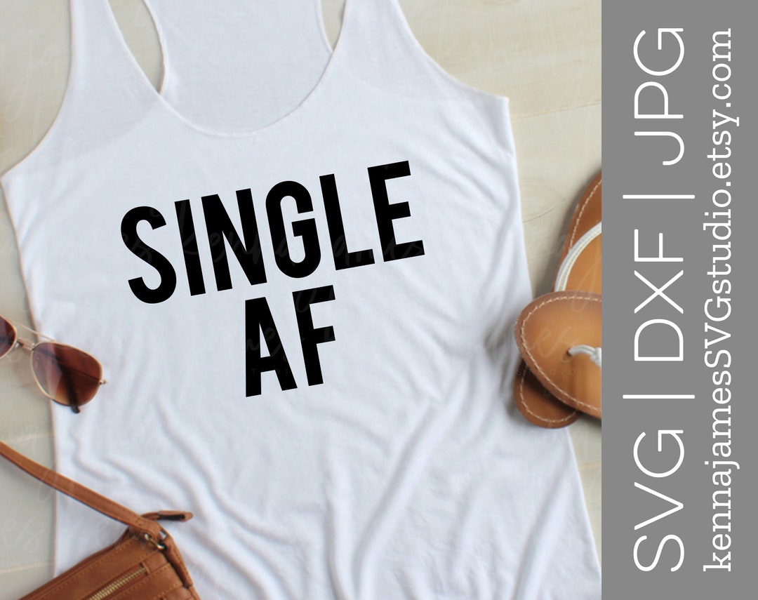 Single AF Svg | Single Svg | AF Svg | SVG | Dxf | Jpg | Cut File - Etsy