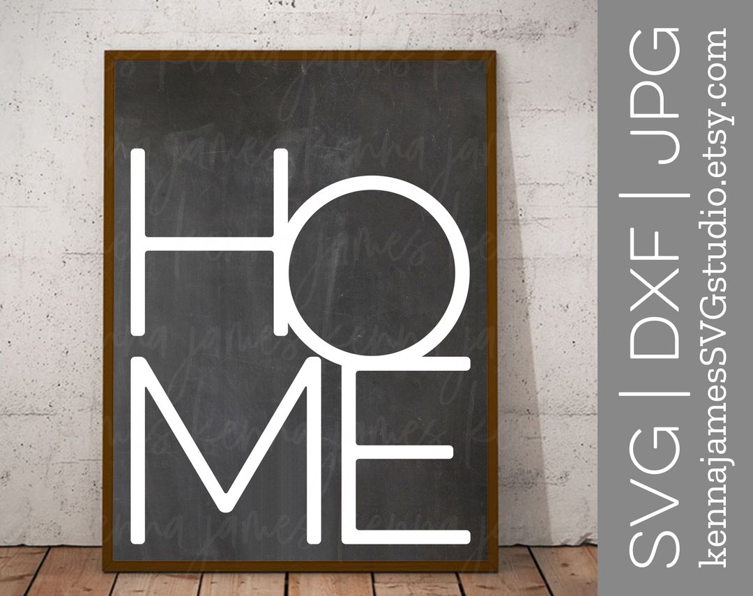 Home Svg | Home Sweet Home Svg | Welcome Home Svg | Mid-century Modern ...